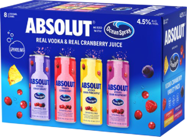 Absolut Ocean Spray Variety Pack RTD
