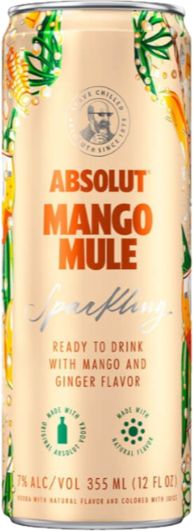 Absolut Mango Mule Can