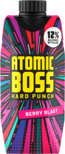 Atomic Boss Berry Blast Hard Punch
