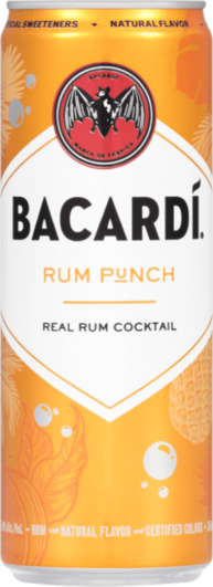 Bacardi Rum Punch Cocktail