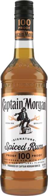 Captain Morgan 100 Proof Spiced Rum