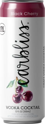 Carbliss Vodka Black Cherry 4 pack