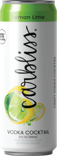 Carbliss Vodka Lemon Lime 4 pack