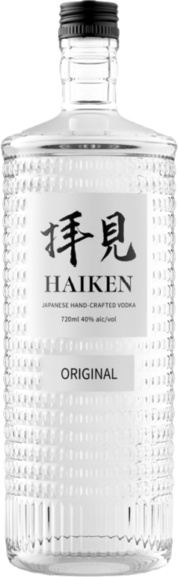 Haiken Original Japanese Vodka