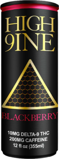 High 9ine Blackberry 10 mg THC 4 pack