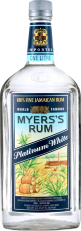 Myers Original Platinum Rum Wisconsin