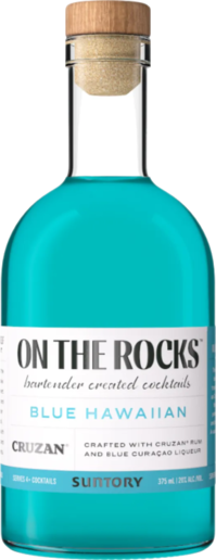 On the Rocks Cocktails Cruzan Blue Hawaiian