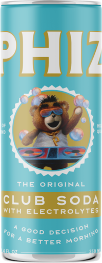 Phiz Club Soda with Electrolytes