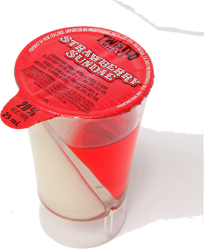 Twisted Shotz Strawberry Sundae